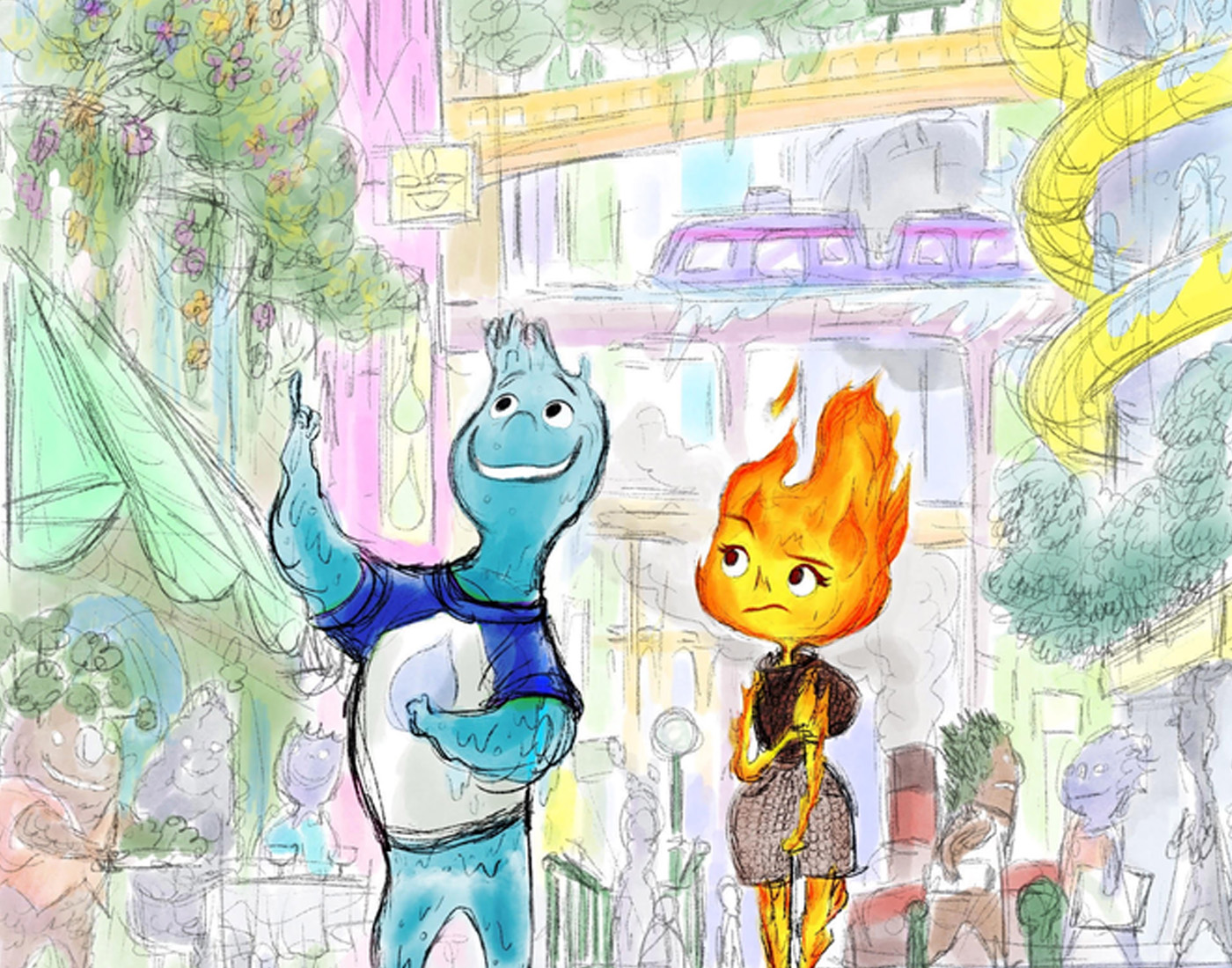 “Elemental” - Pixar avslöjar nya animerade filmen | MovieZine