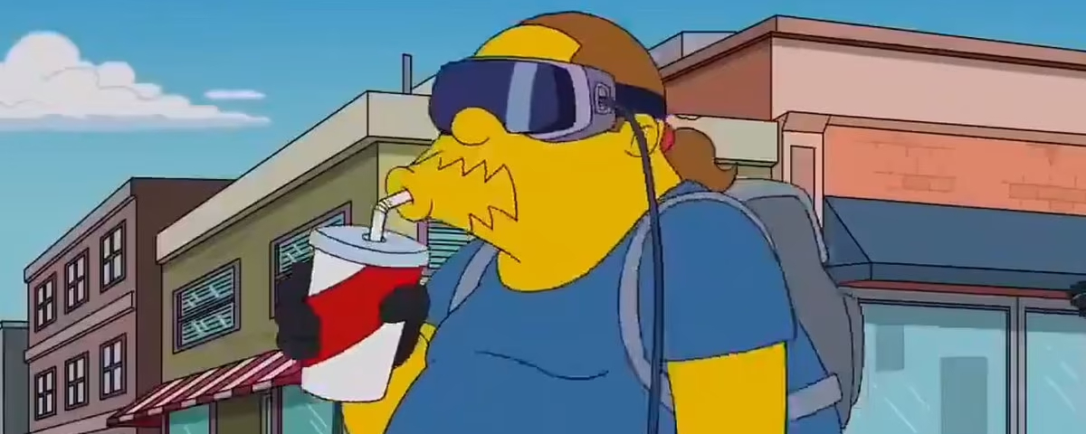 "The Simpsons" förutspådde Apple Vision Pro | MovieZine