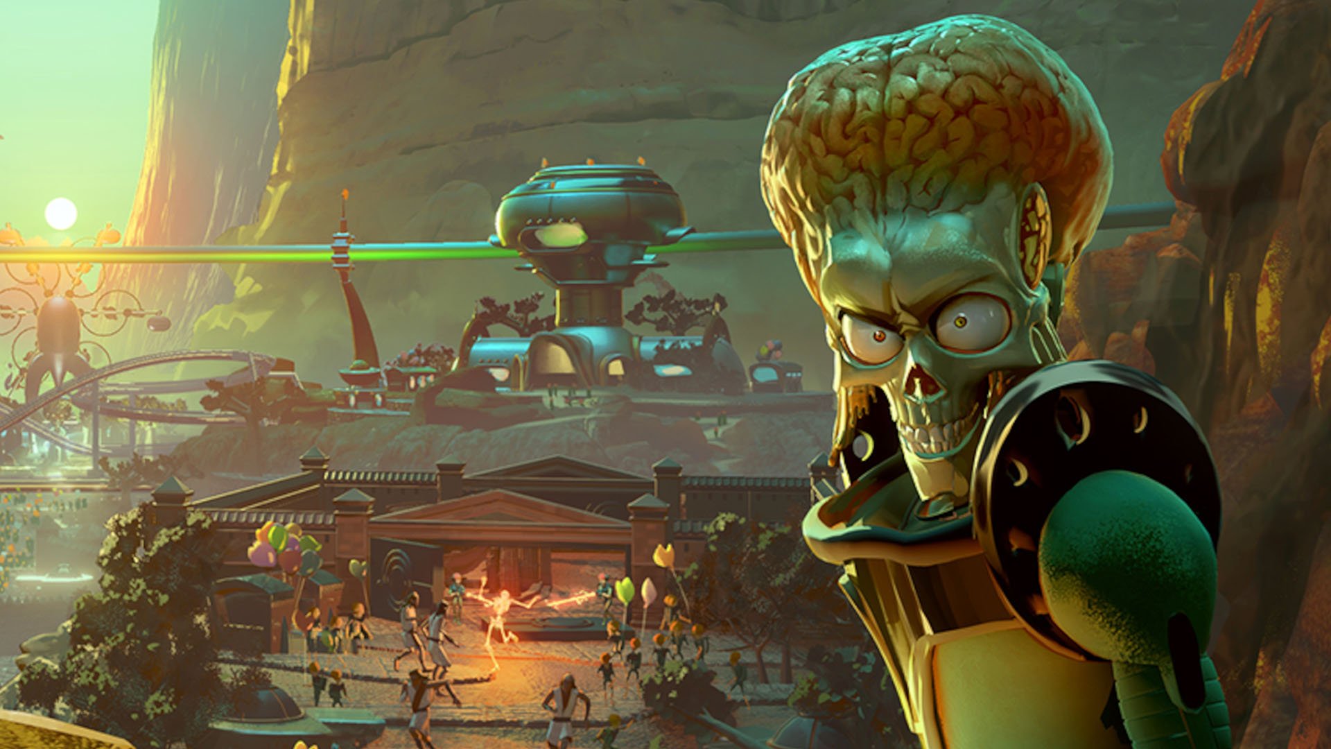 Tim Burtons kultfilm "Mars Attacks!" blir udda spel | MovieZine