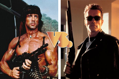 Dödsmatchen: Rambo vs Terminator | MovieZine